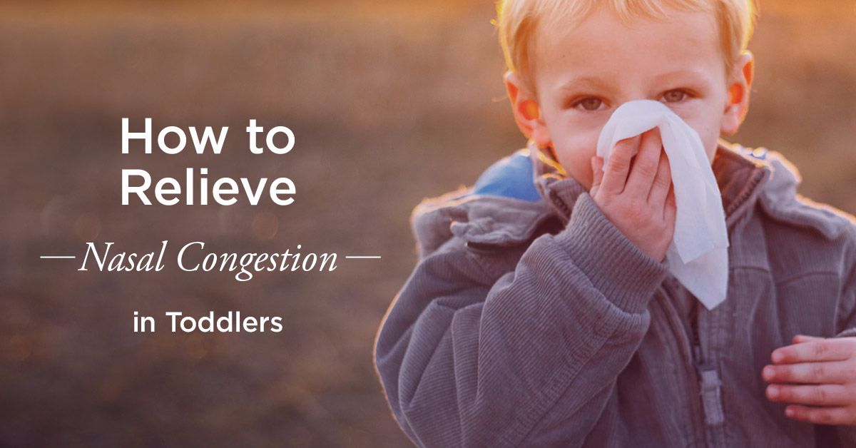 Congestion in Toddlers: Safe Relief That Works
